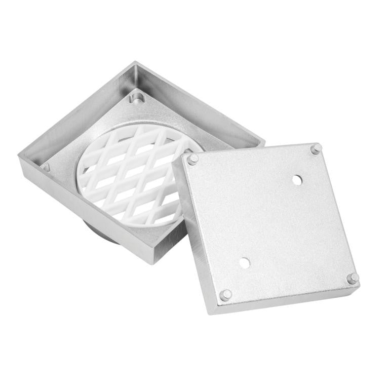 Bathroom Square Tile Insert | Shower Grates – Drainsonline