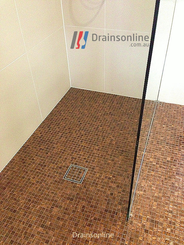 Bathroom Square Tile Insert | Shower Grates – Drainsonline